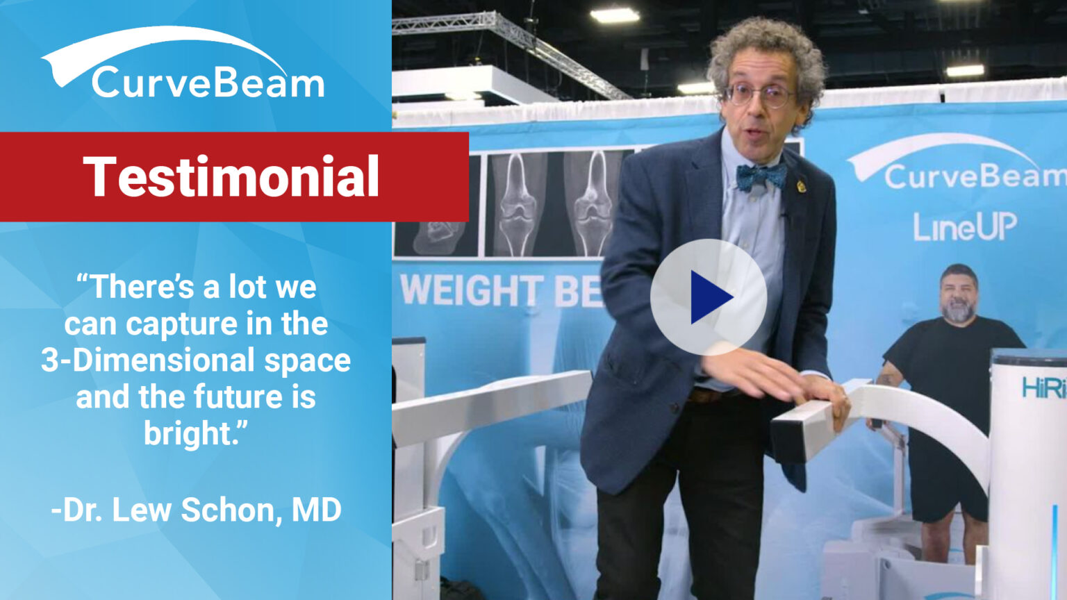 Testimonial: Dr. Lew Schon, MD - CurveBeam AI