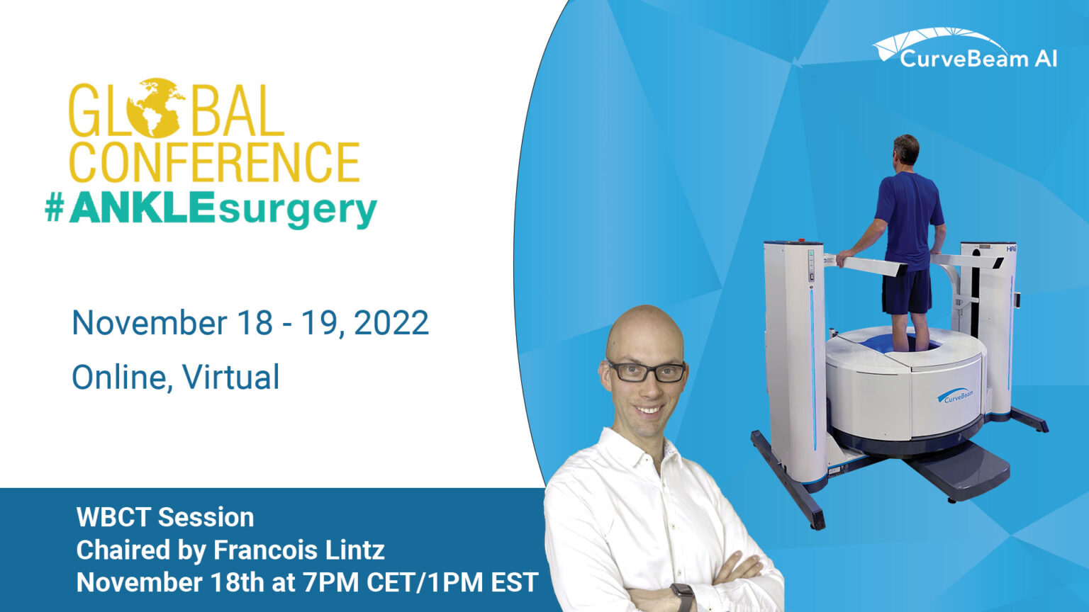 Global Conference #ANKLEsurgery - CurveBeam AI