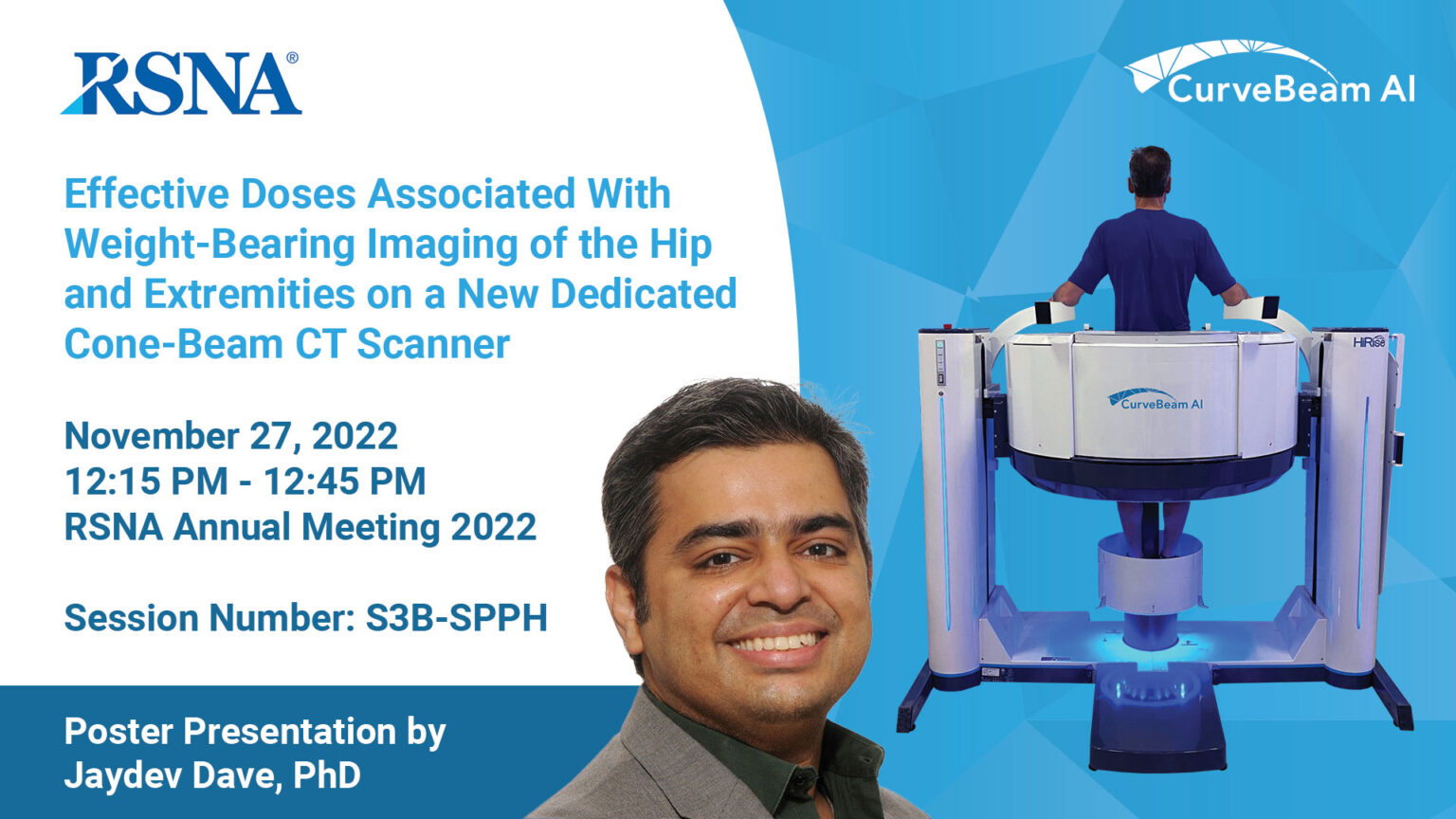 RSNA 2022 Poster Presentation: HiRise Effective Dose - CurveBeam AI