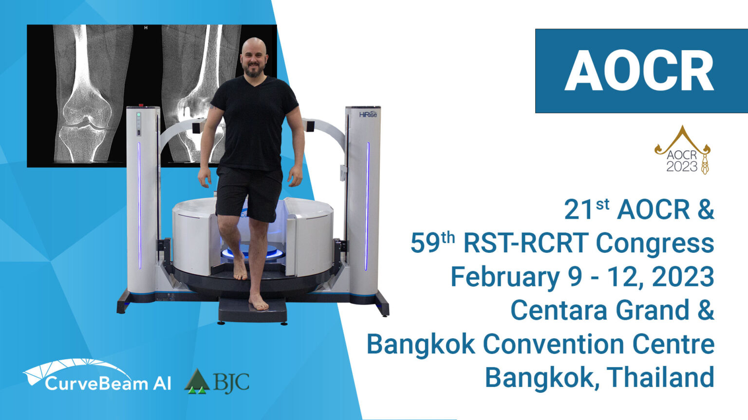 21sr AOCR & 59th RST-RCRT Congress - CurveBeam AI