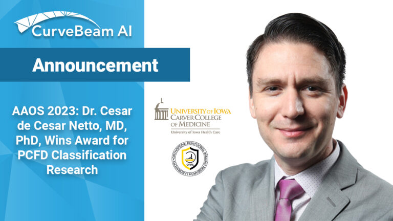 Dr. Cesar de Cesar Netto, MD, PhD, Awarded Top Paper in Foot and Ankle ...