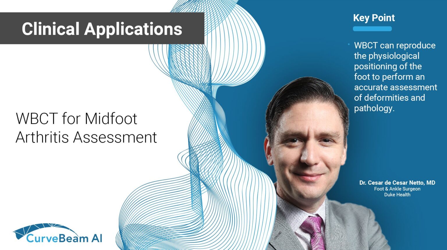WBCT Indications Series: Midfoot Arthritis - CurveBeam AI